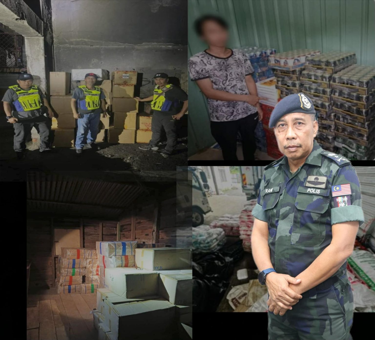 PGA Briged Sabah rampas RM225 juta, 487 ditahan dalam 6 bulan ...