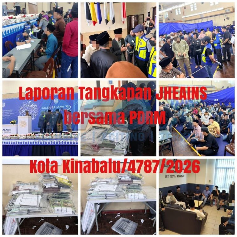 12 pemimpin, 288 ahli ajaran sesat ditahan dalam operasi JHEAINS – PDRM ...